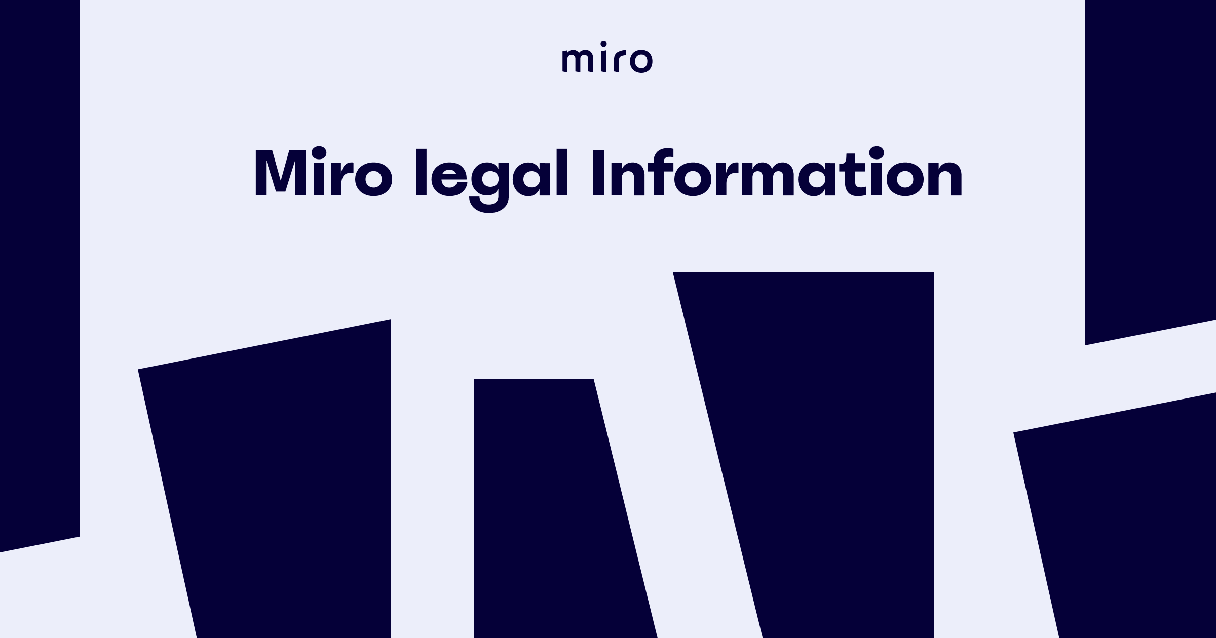 Terms of Service, Online Whiteboard | Miro